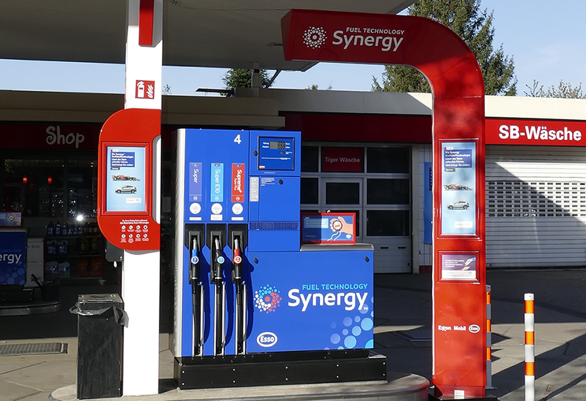 die Tankstelle in Herten ESSO Station Leushake – Die ESSO Station in Herten